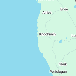 Portpatrick map | Dumfries and Galloway | UK Beach Guide